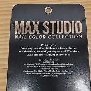 Max Studio | Makeup | Max Studio Nail Color Collection | Poshmark